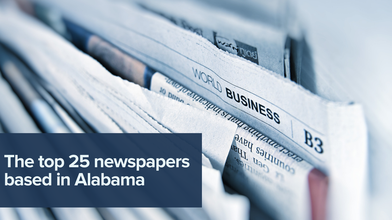 The top 25 newspapers based in Alabama | Muck Rack Blog