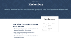 How HackerOne uses Muck Rack to achieve their PR goals | Muck Rack Blog