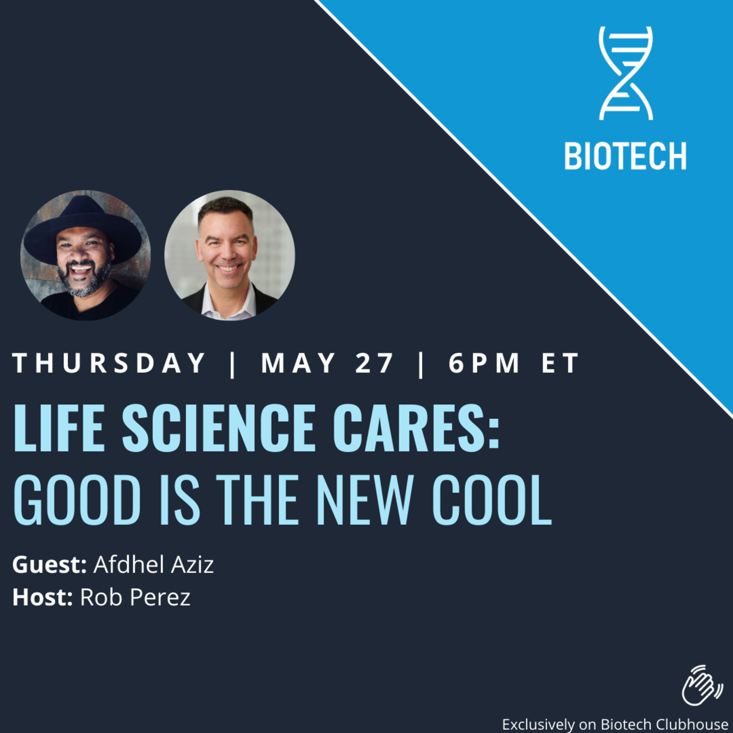Muck Rack | Biotech Hangout - Good is the New Cool with Afdhel Aziz ...