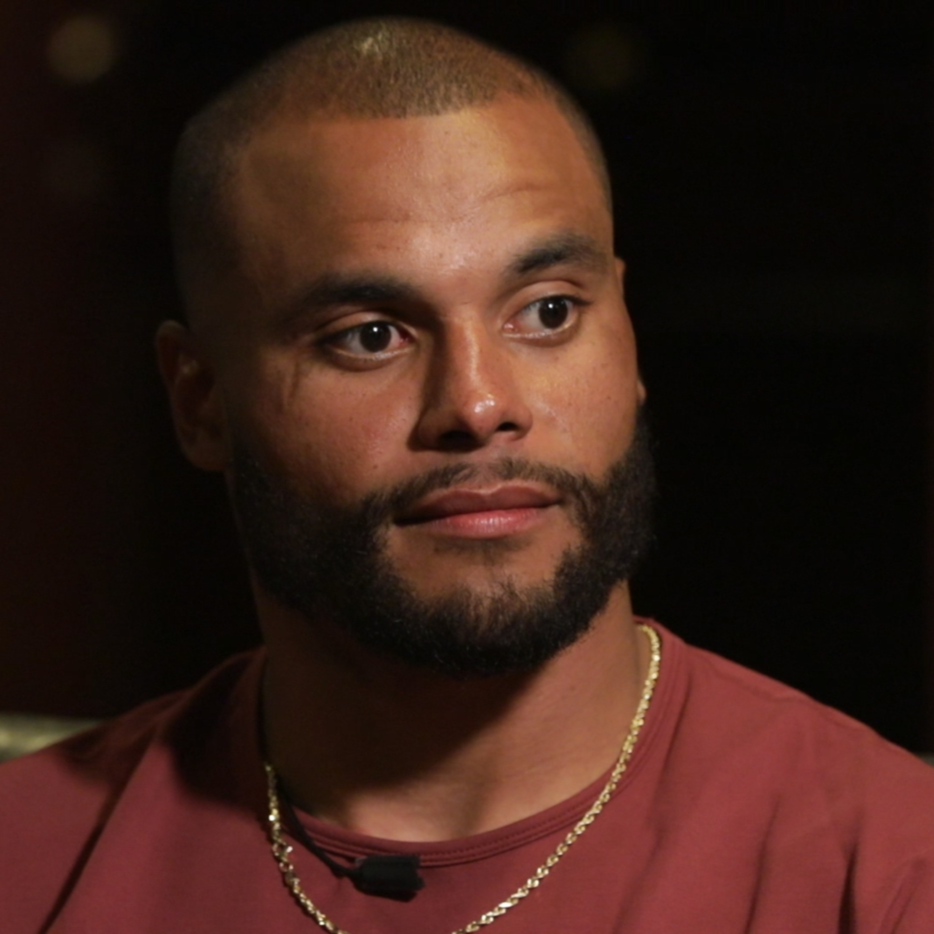 Muck Rack | In Depth With Graham Bensinger - Dak Prescott: Mom masked ...