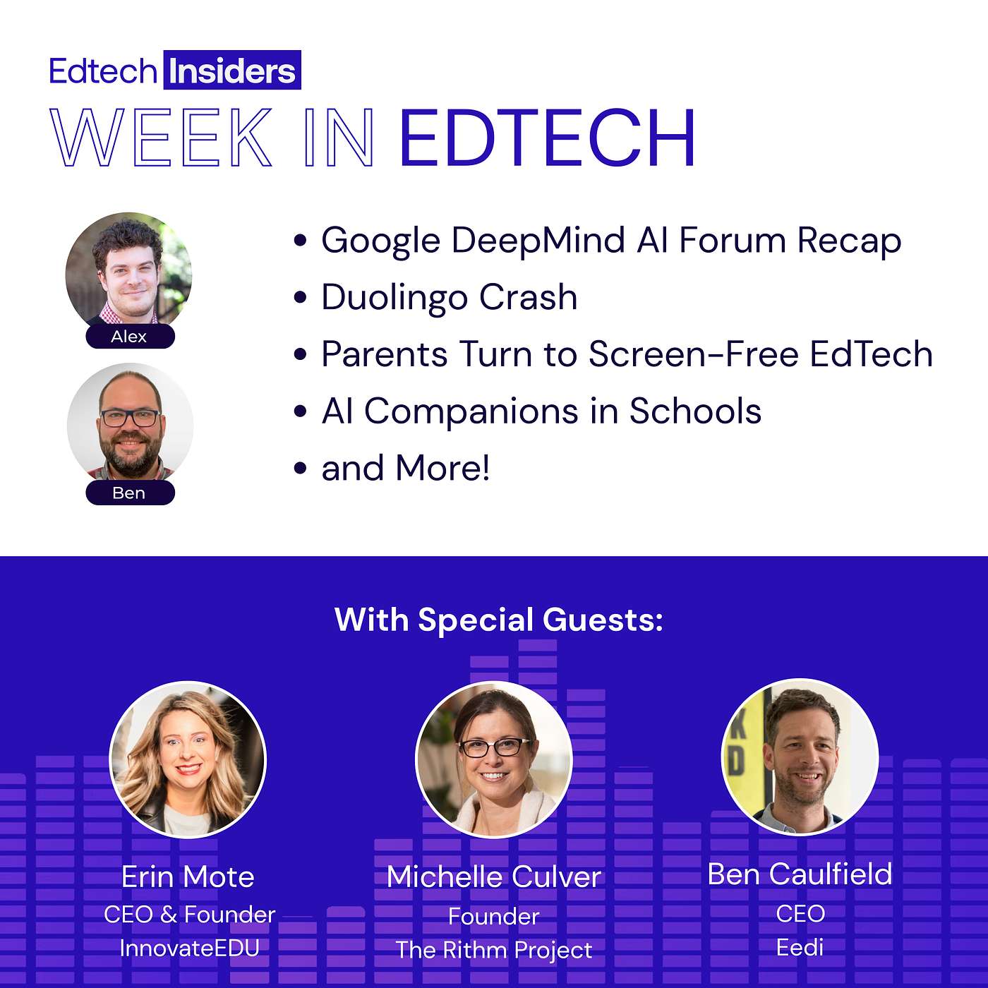 Muck Rack | Edtech Insiders - Week in Edtech 11/12/2025: Google DeepMind AI Forum Recap ...